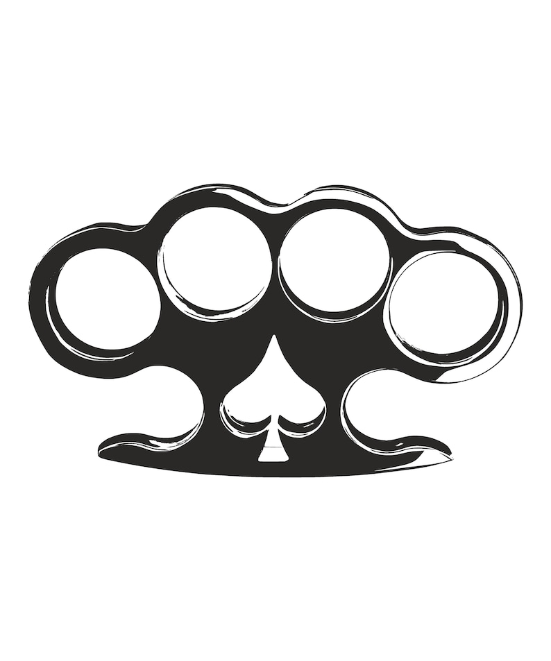 Brass Knuckles Svg, Fighting Svg, Defence Svg, Brass Knuckles Clipart ...