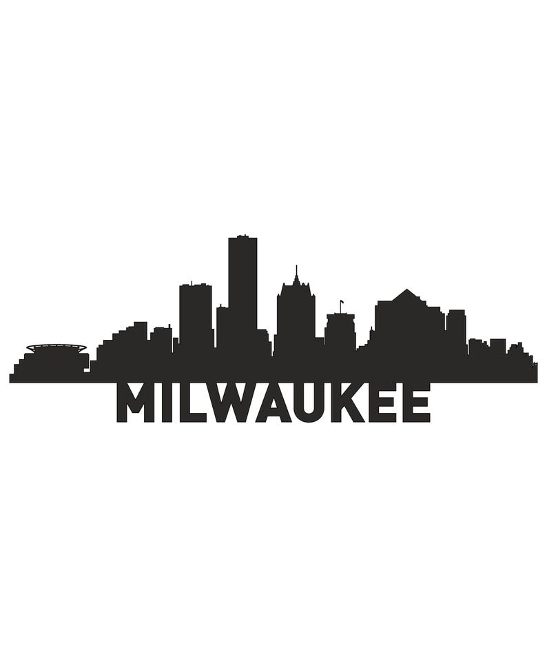 Milwaukee Skyline Svg, Milwaukee SVG, Milwaukee PNG, Milwaukee Vector ...