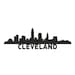 Cleveland Skyline SVG, Cleveland SVG, Cleveland Skyline Silhouette, Png ...