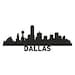 Dallas Skyline Svg, Dallas Svg, Texas Svg, Png, Instant Download ...