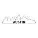 Austin Skyline SVG, Texas Silhouette, Texas Png, Austin Texas Vector ...