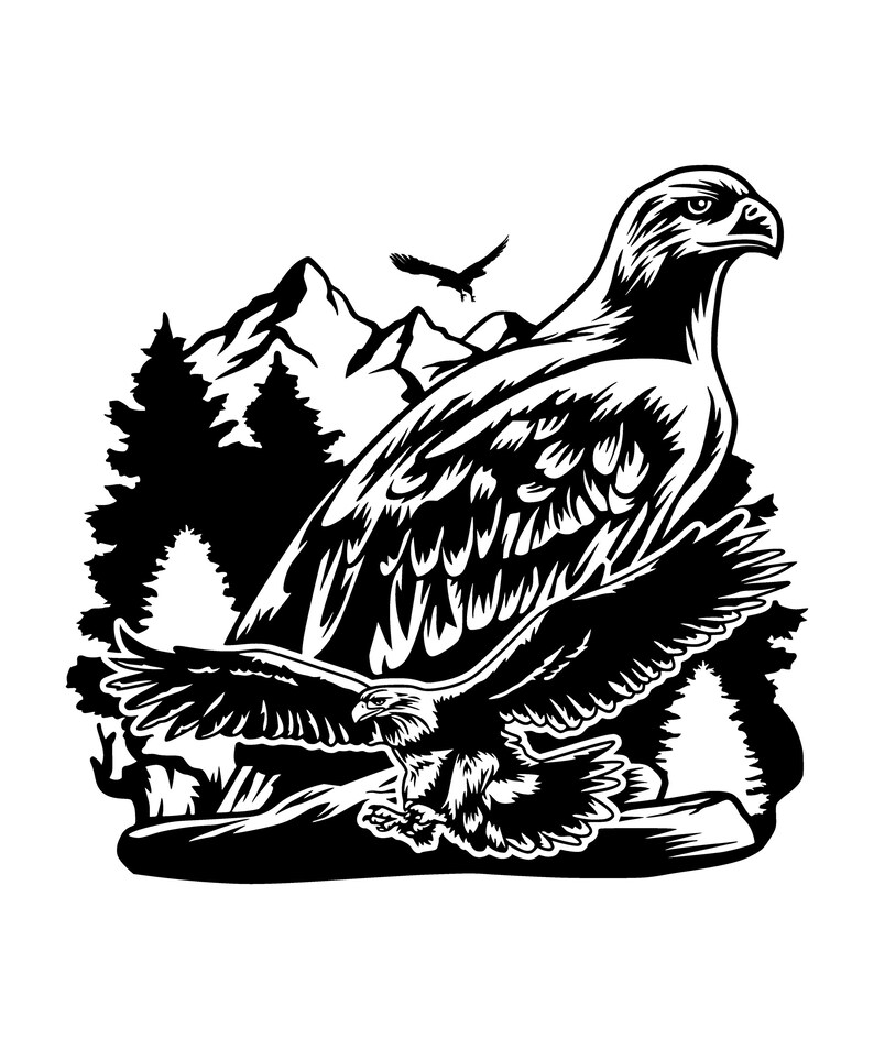 Wildlife Svg, Nature Scene Svg, Wilderness Svg, Forest Animals Svg ...
