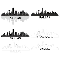 Texas Skyline - PNG JPEG - Etsy