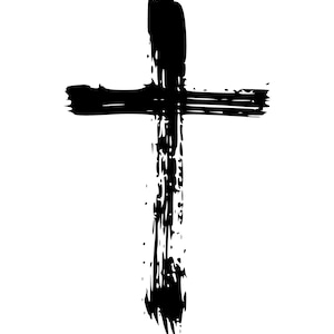 Distressed Cross Svg, Abstract Cross Svg, Distress Cross Svg, Cross SVG ...