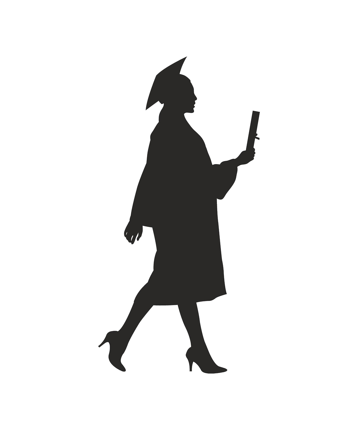 Graduation SVG, Graduate SVG, Graduation Silhouette, Student Svg ...