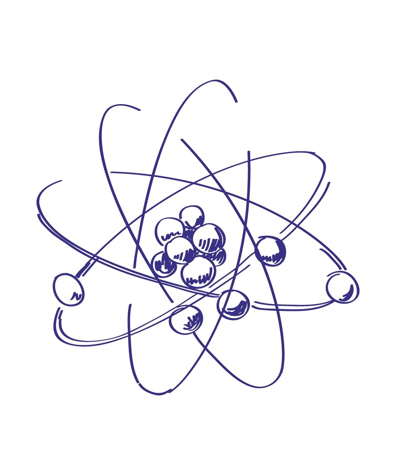 Back to School Atom SVG, Atom SVG, Science Svg, School Svg,school ...