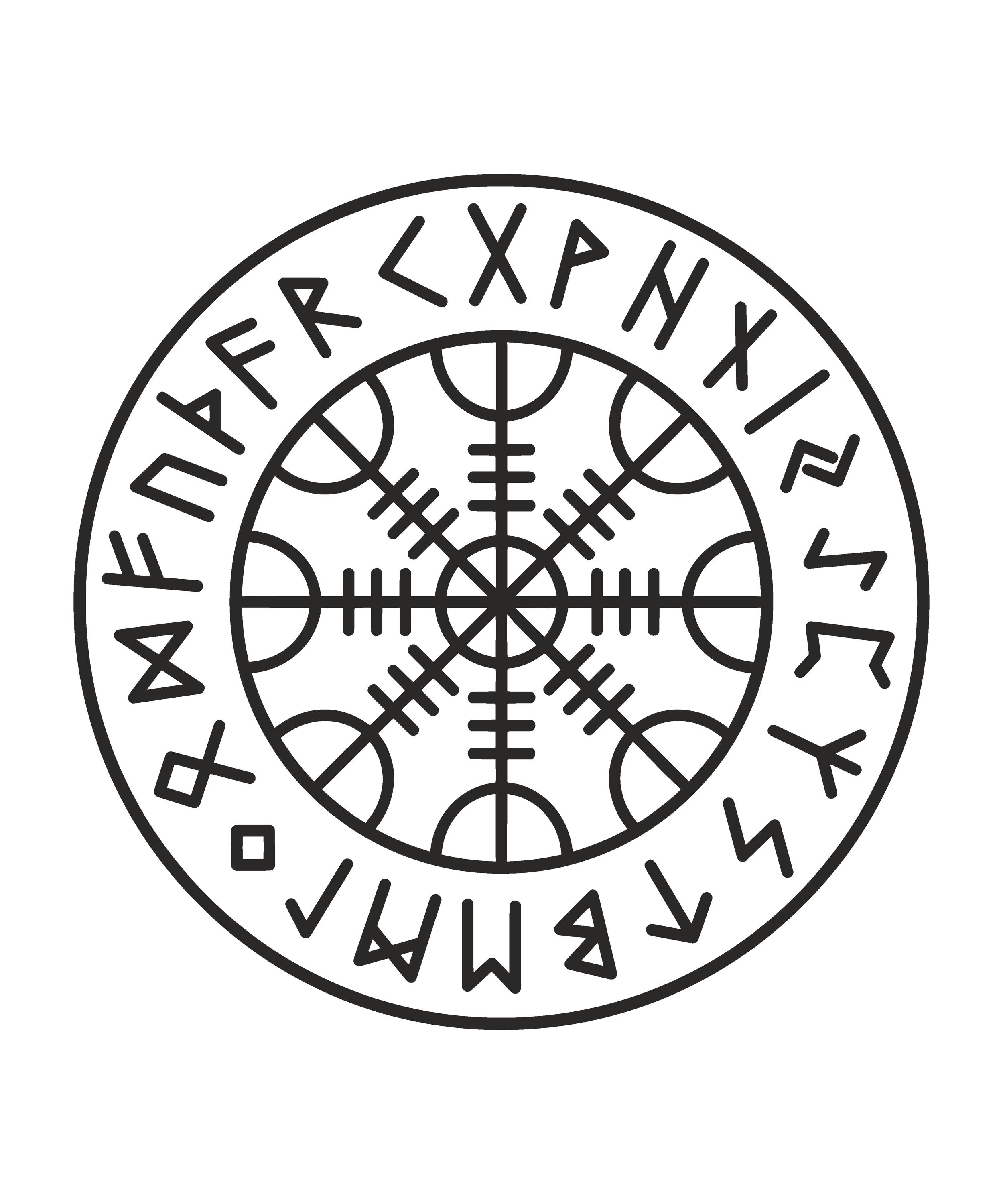 Vegvisir SVG, Viking Svg, Viking Compass Svg, Valhalla Svg, Viking ...