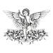 Angel Svg, Angle Vector, Angels Cut Files, Christian Svg, Baby Angel ...