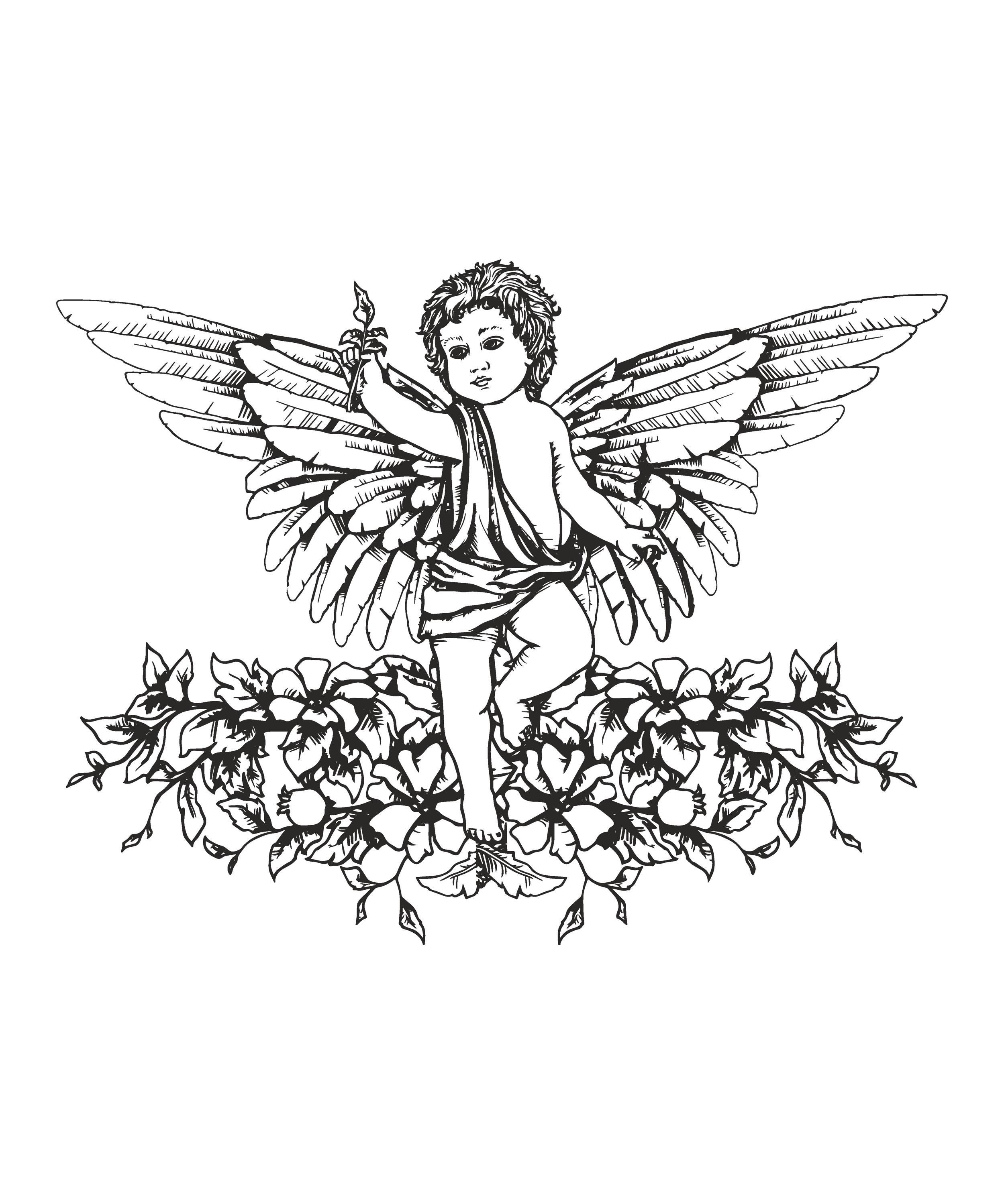 Angel Svg, Angle Vector, Angels Cut Files, Christian Svg, Baby Angel ...