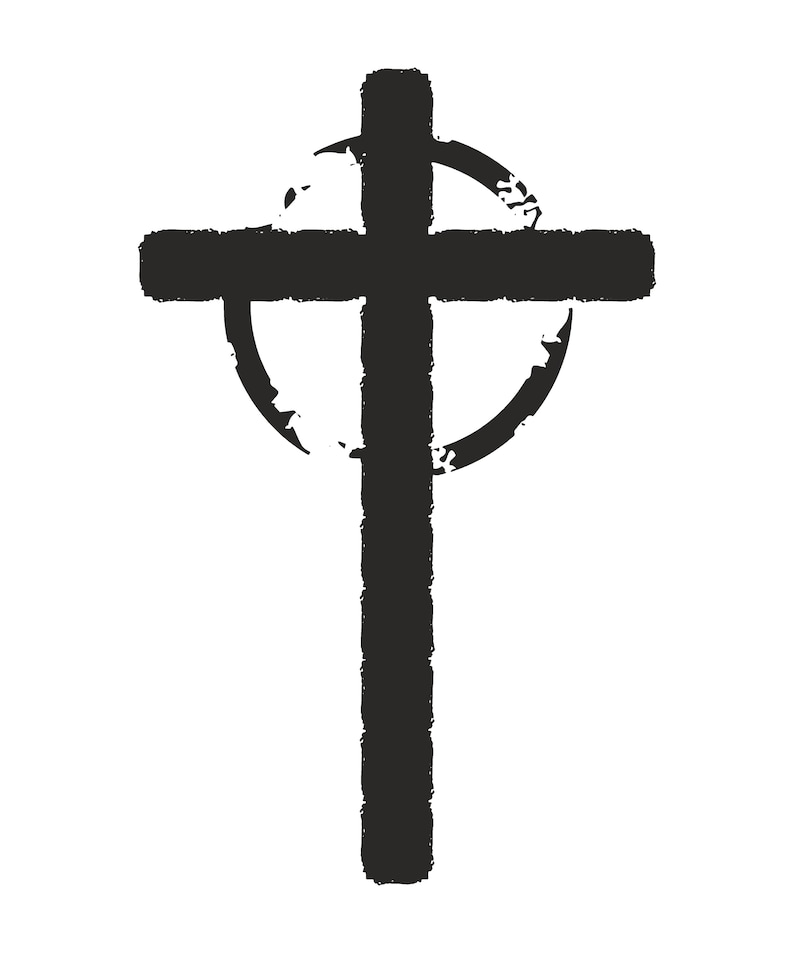 Distressed Cross Svg, Abstract Cross Svg, Distress Cross Svg, Cross SVG ...