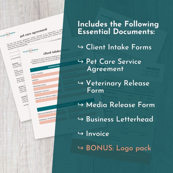 Business Forms - Etsy
