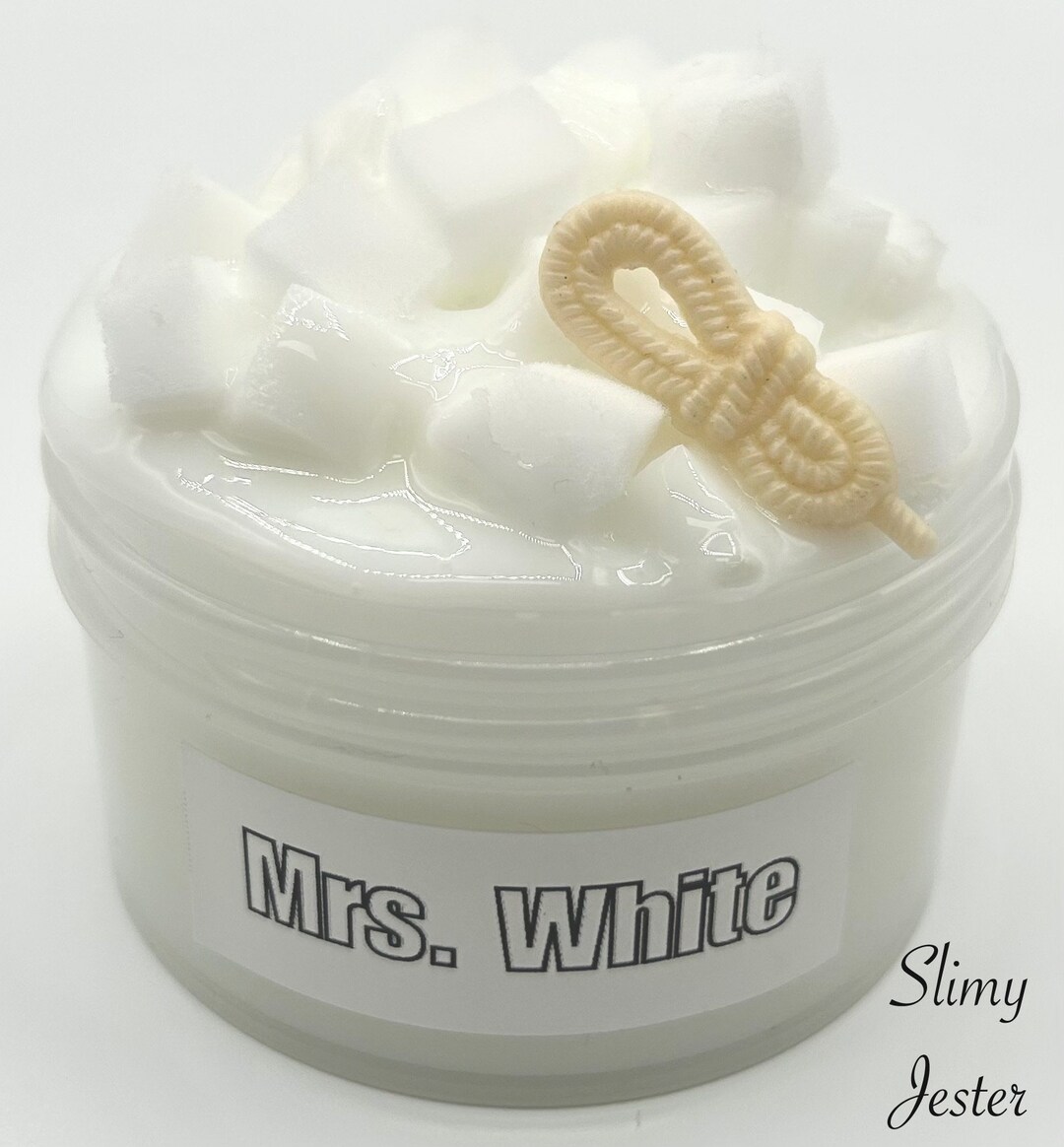 Mrs. White Jelly Cube Slime ASMR Limited Edition - Etsy