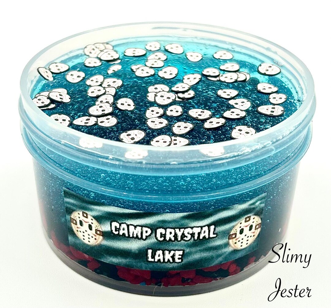 Camp Crystal Lake - Clear Slime - ASMR - Etsy