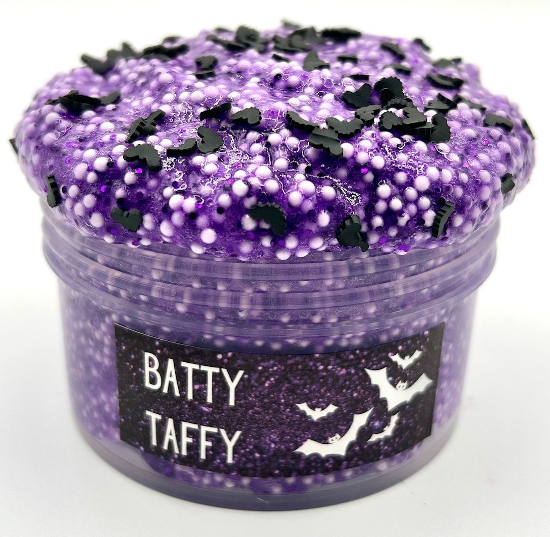 Batty Taffy - Micro Floam Slime - ASMR - Etsy
