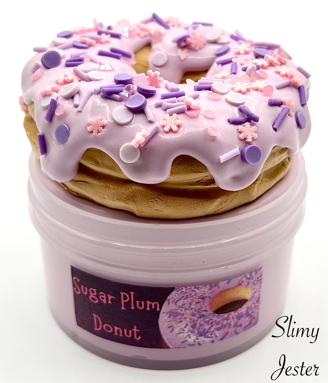 Sugar Plum Donut - Butter Slime - ASMR - DIY Clay - Etsy