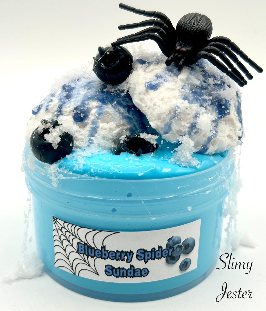 Blueberry Spider Sundae - Butter Slime - DIY- ASMR - Etsy