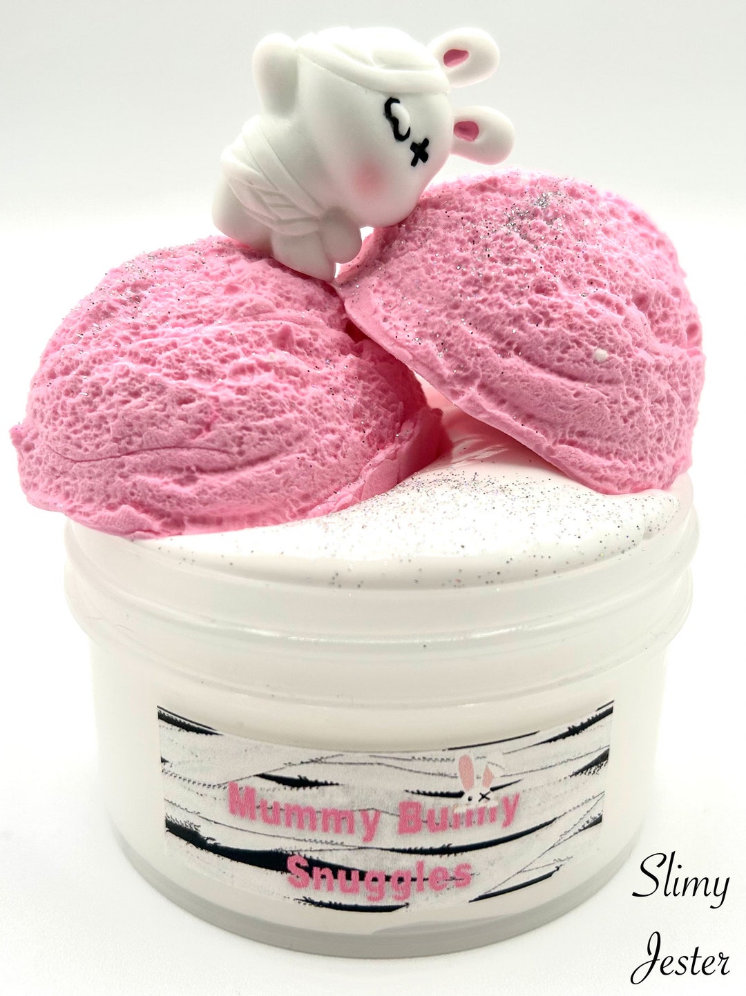Mummy Bunny Snuggles Butter Slime DIY ASMR - Etsy