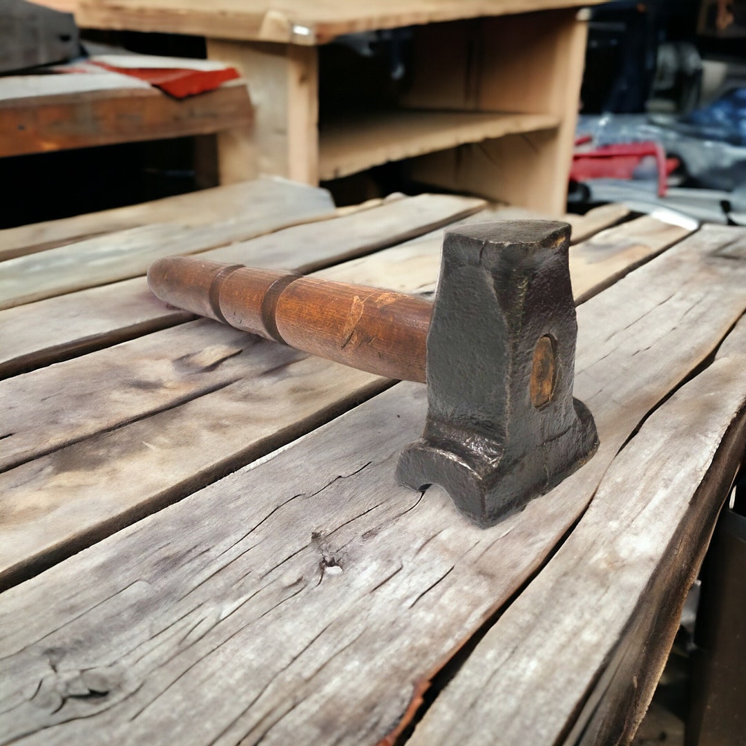 Vintage Atha Tool Co. 5/8" Top Swage Hammer Blacksmithing Tool 2 Lb Blacksmith Anvil Forge ...