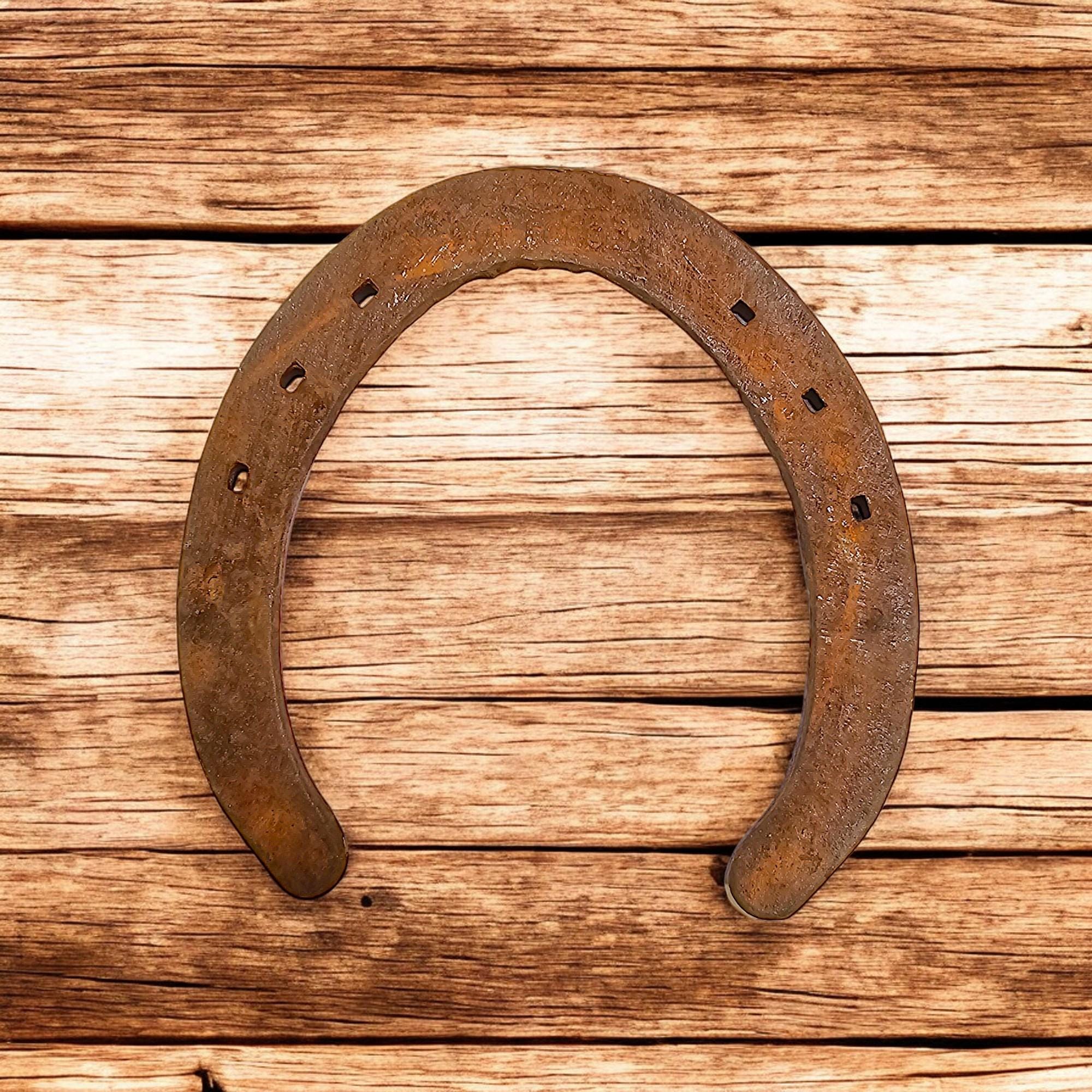 Vintage REAL 1960s Rustic Horseshoes Authentic Used Rusty Horseshoes ...