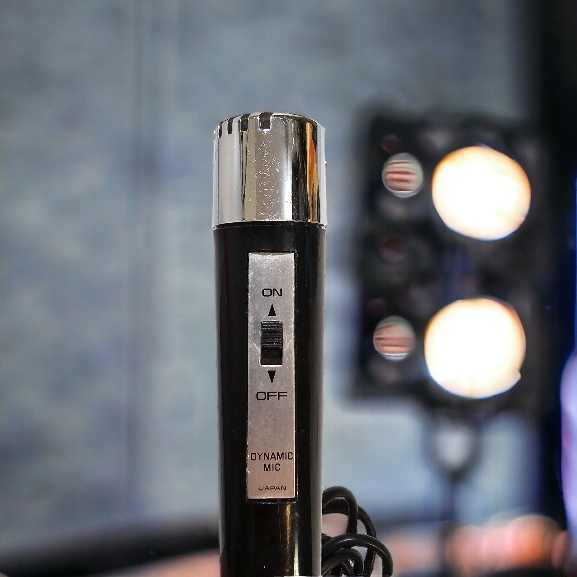 Vintage Jax Dynamic Cassette Microphone Mic Model T-132 Japan 200 Ohms ...