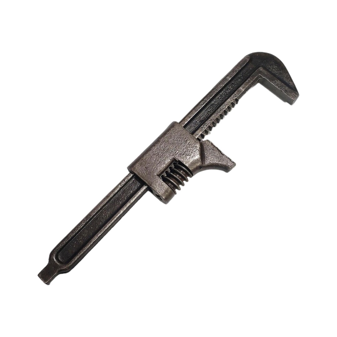 Vintage 9.25" Model T/A Adjustable Smooth Jaw Wrench Square Oil Drain ...