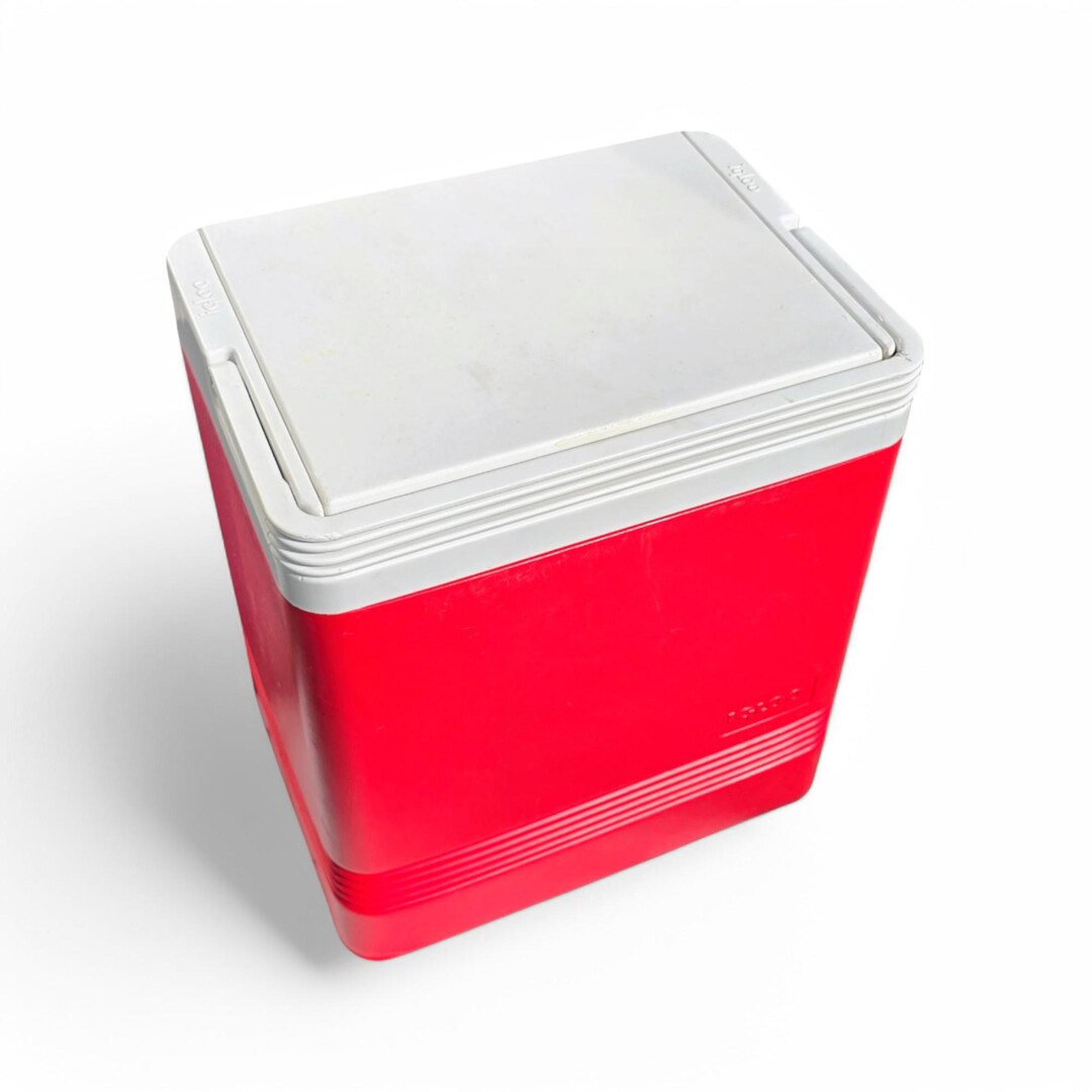 Vintage 24 Can 1989 Igloo Legend Cooler - Classic Red & White, Retro ...