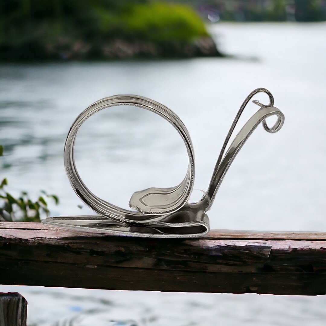 Fork Art Garden Snail Sculptures Recycled Salvaged Metal Snail Art ...