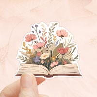 Rainbow Book Stack Sticker - Etsy
