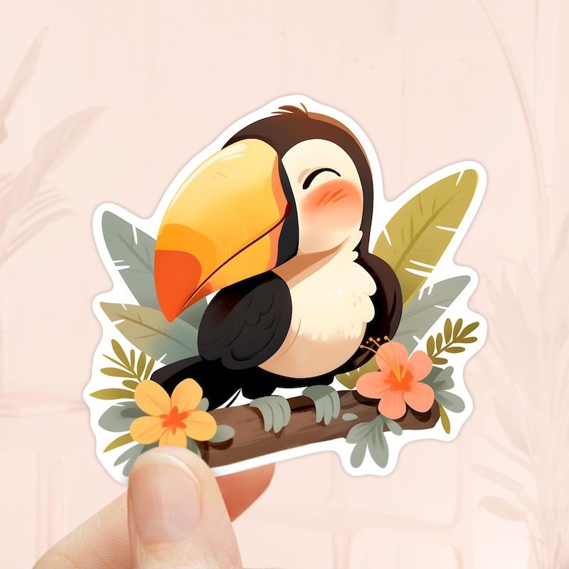 Toucan Stickers - Etsy UK