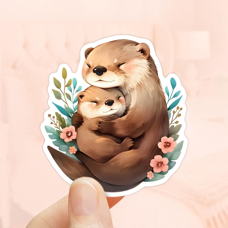 Otter Stickers - Etsy
