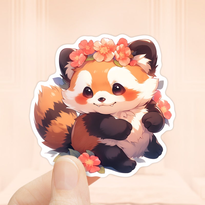 Kawaii Red Panda - Etsy