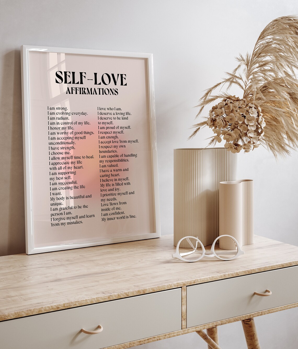 Daily Affirmations Printable, Self Love Affirmations, Manifest Print ...