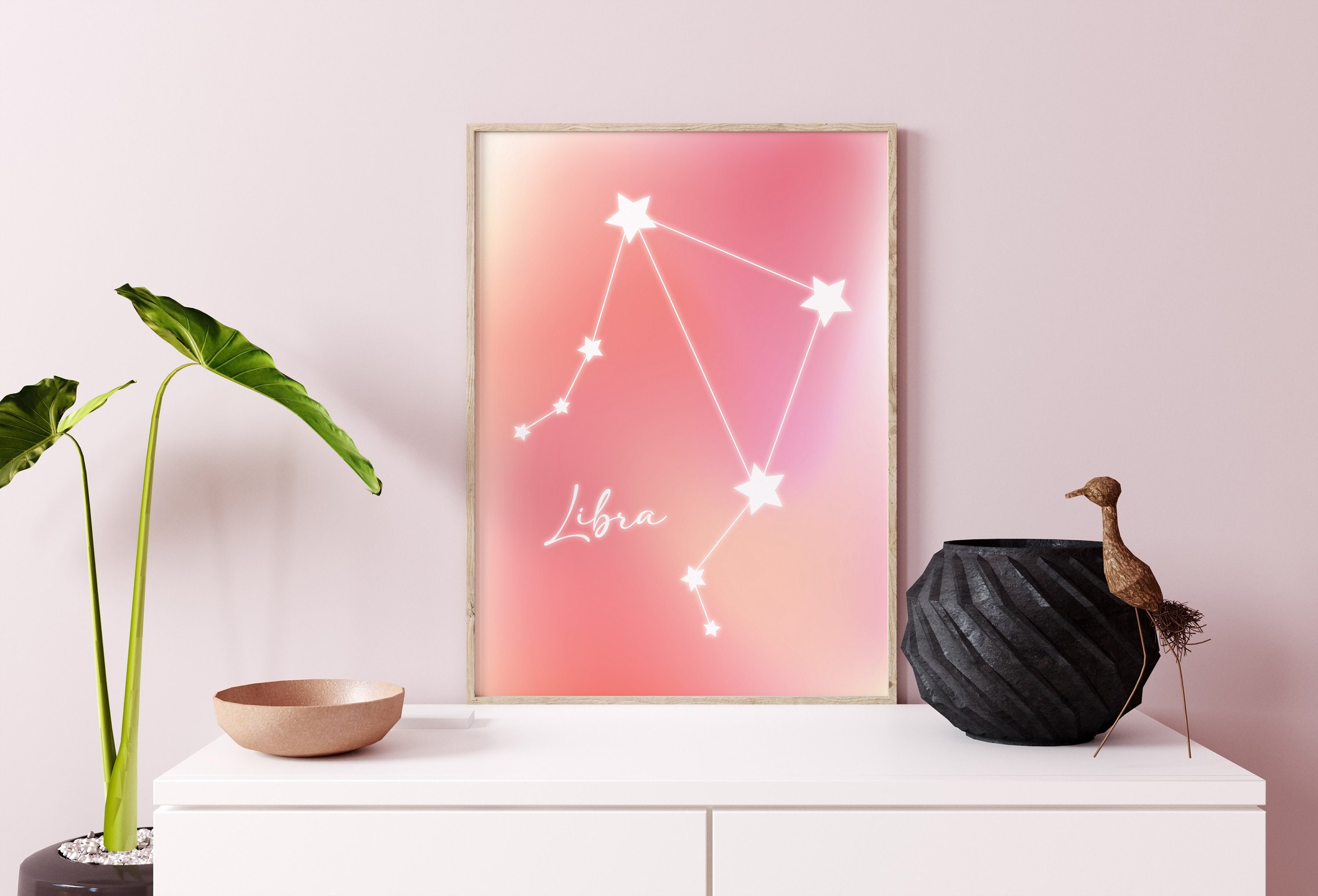 LIBRA Star Sign Printable, Zodiac Poster Libra Zodiac Print Zodiac ...