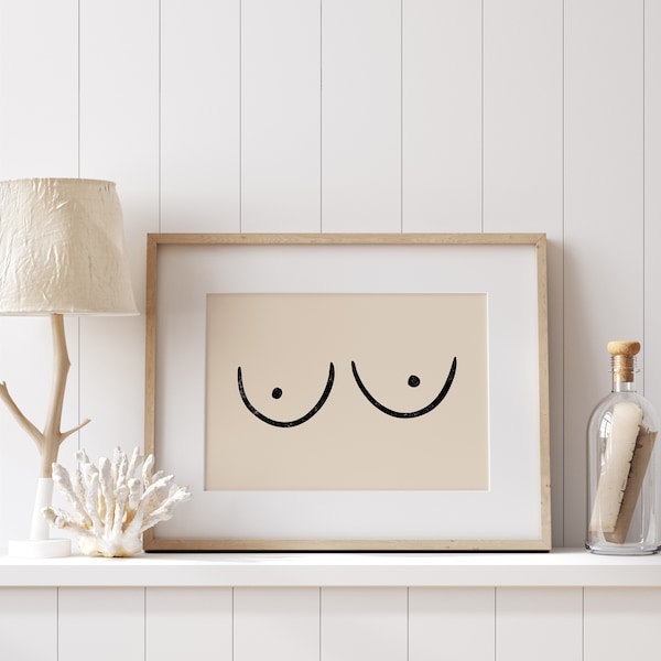 Boob Painting - Etsy UK
