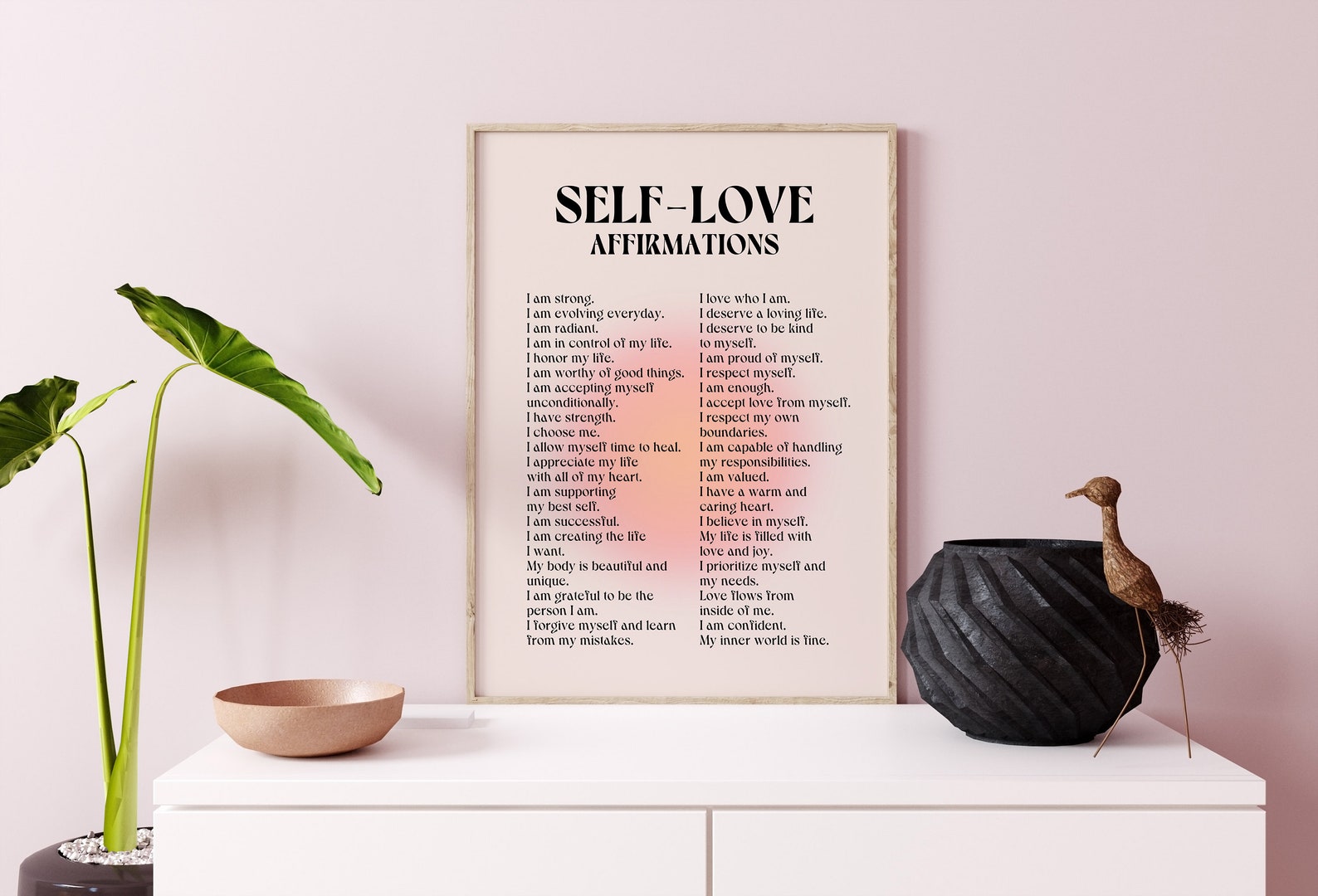 Daily Affirmations Printable, Self Love Affirmations, Manifest Print ...
