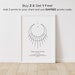 Rising Woman Symbol Divine Feminine Printable Wall Art - Etsy