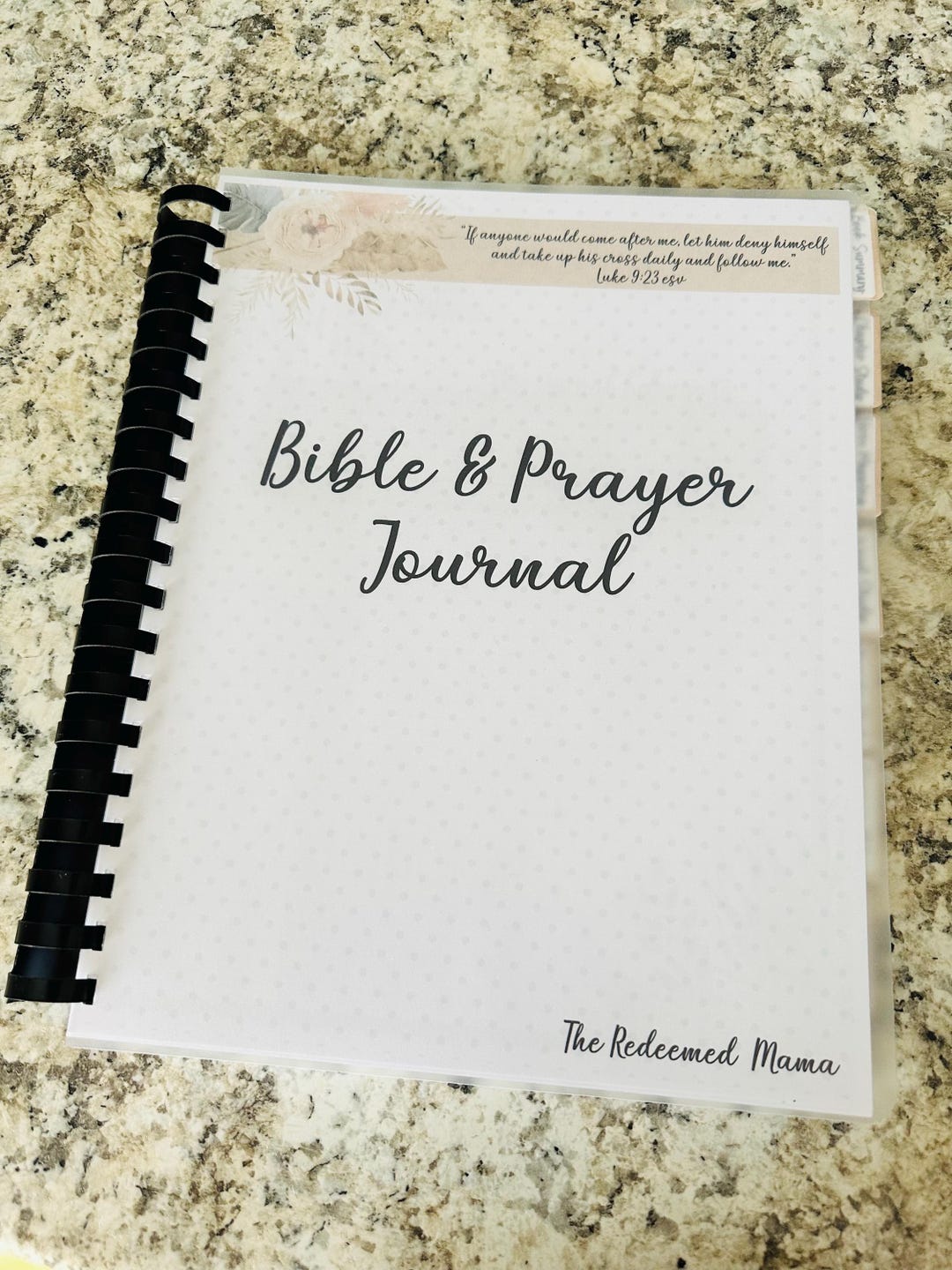 Bible Prayer Sermon Character Study Verse Mapping Lay Flat Journal - Etsy