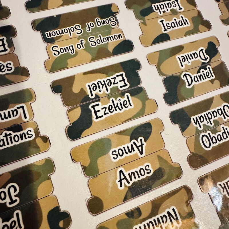 Tab Stickers - Etsy