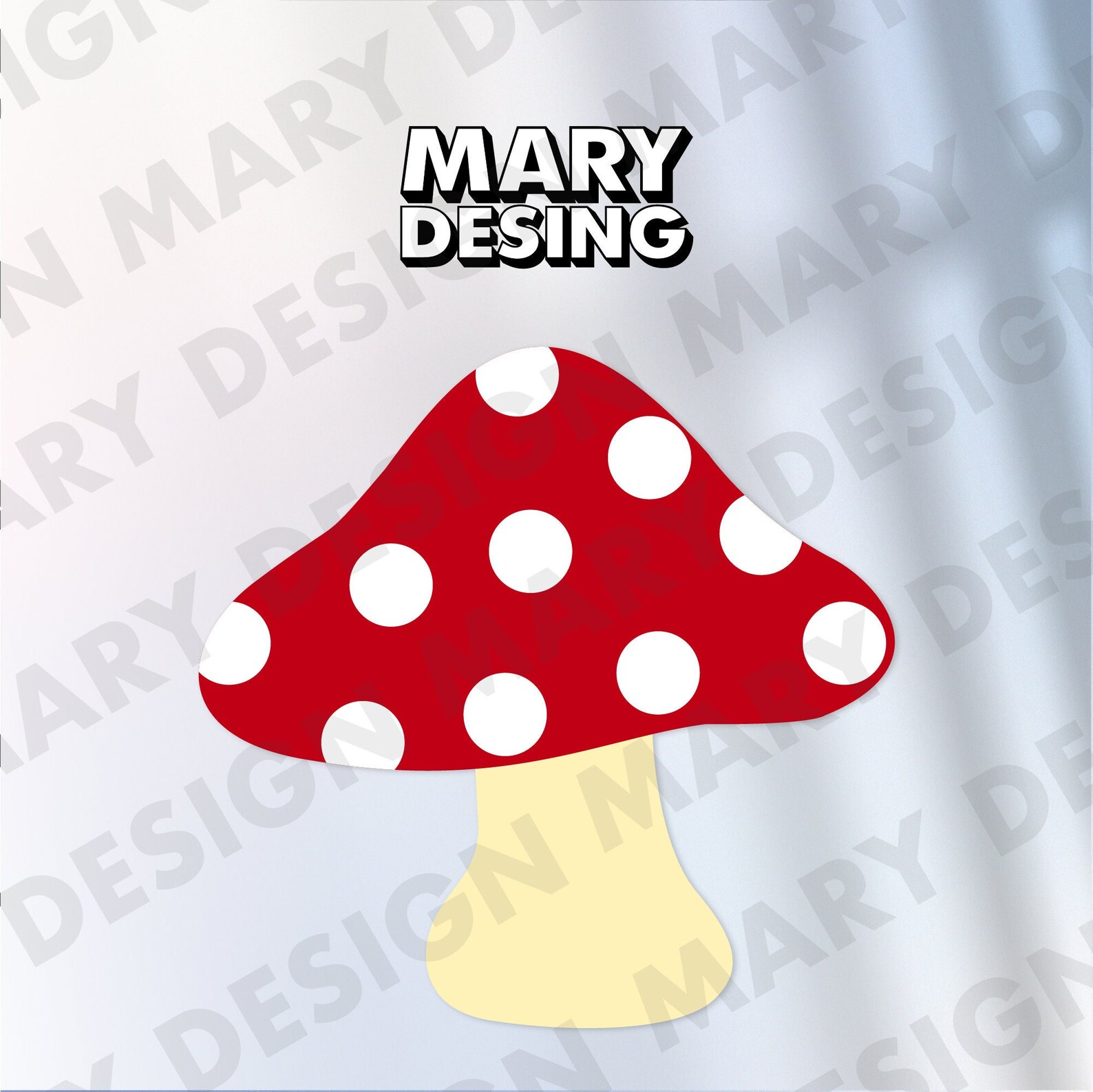 Mushroom Svg, Red Mushroom SVG, Autumn Svg, Fall Svg, Autumn Png ...