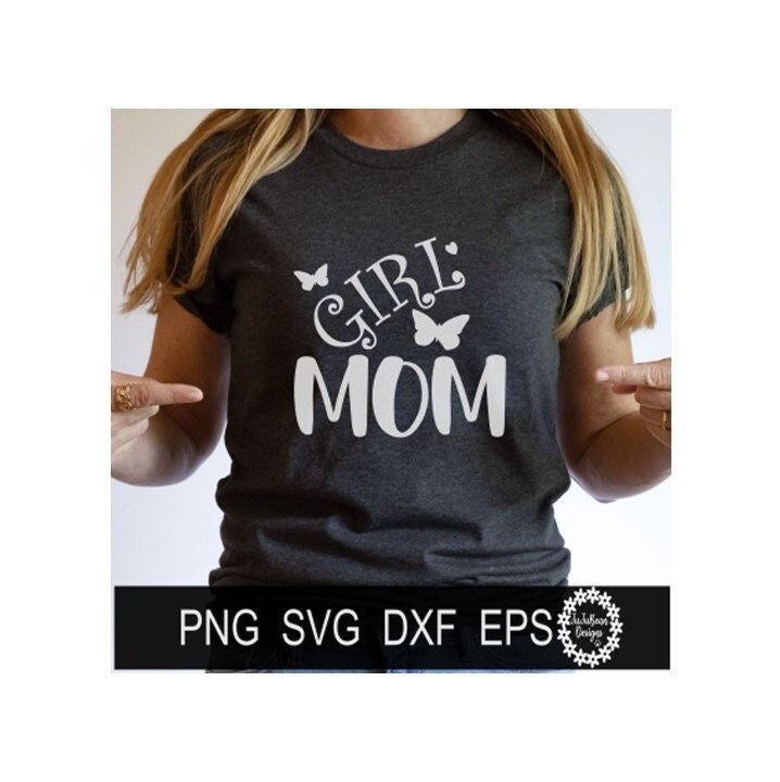 Girl Mom Svg - Etsy