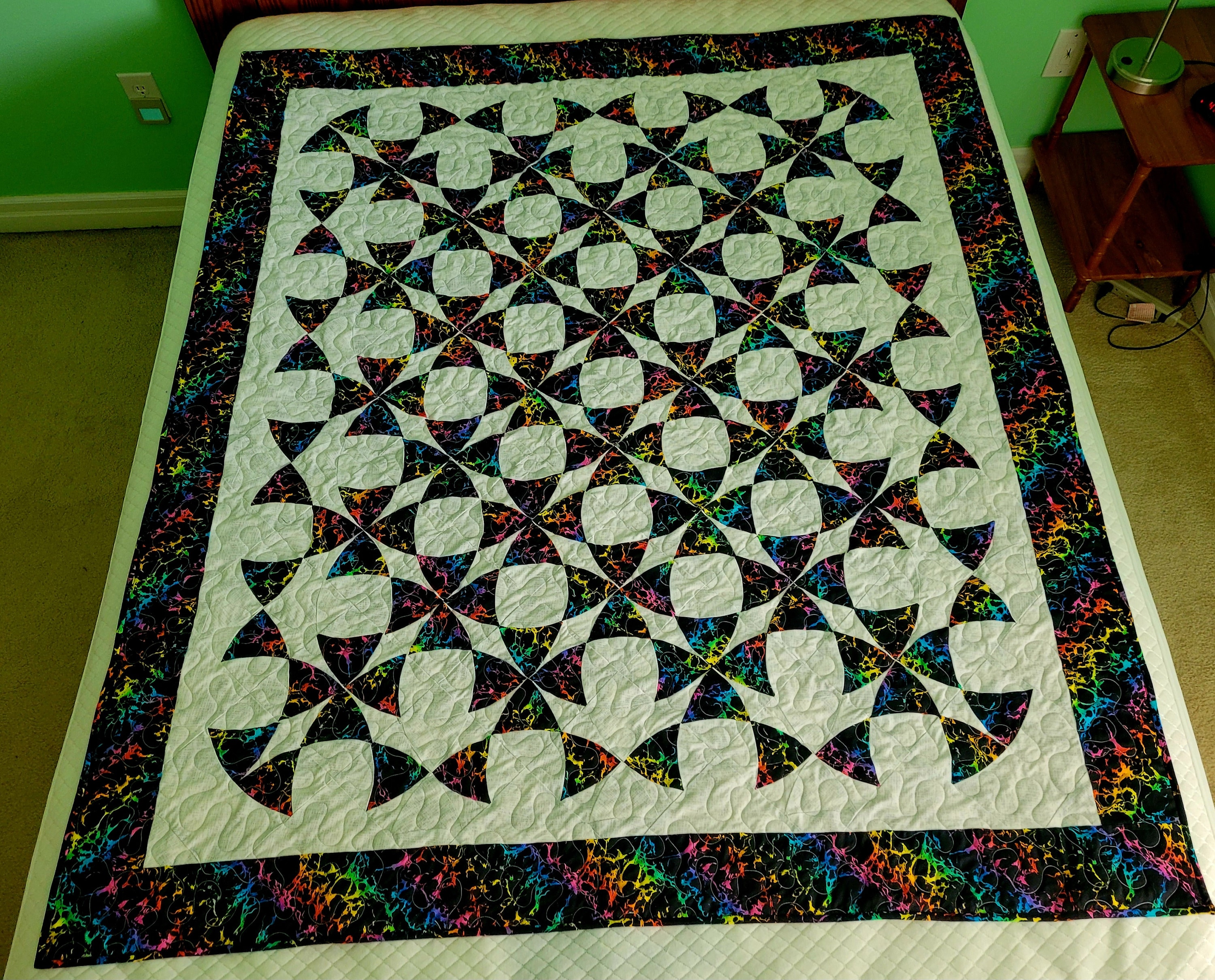 Wheel of Mystery Pattern Quilt - Etsy