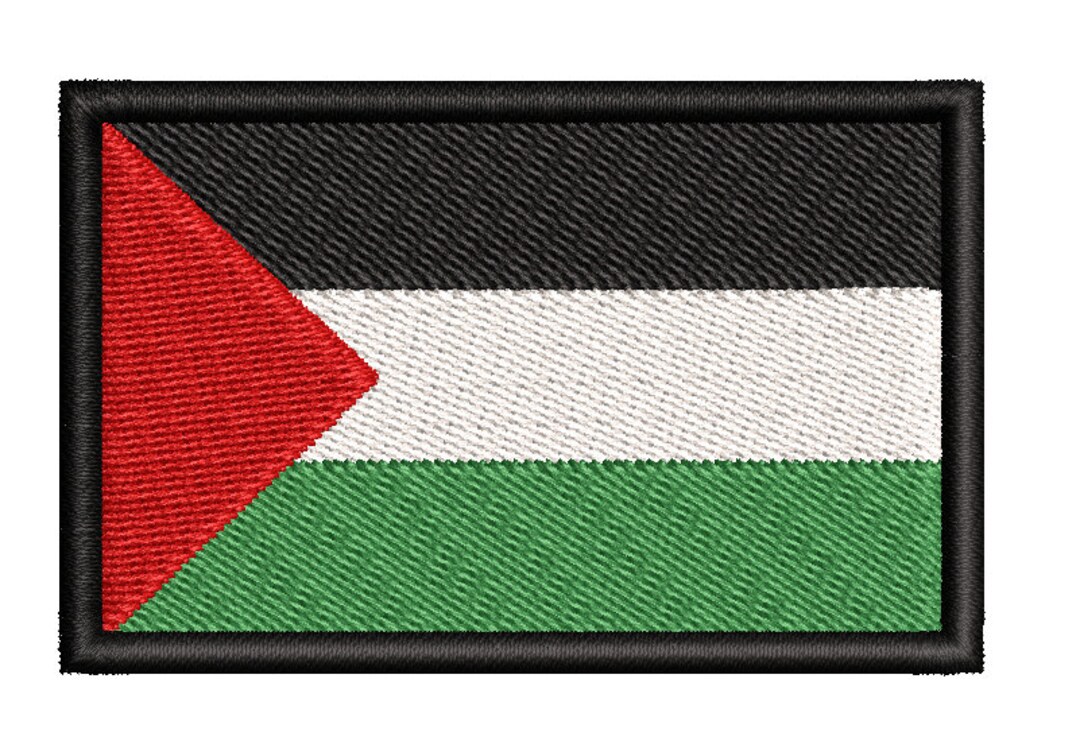Palestine Flag Embroidered Patch (profits Will Be Donated) - Etsy