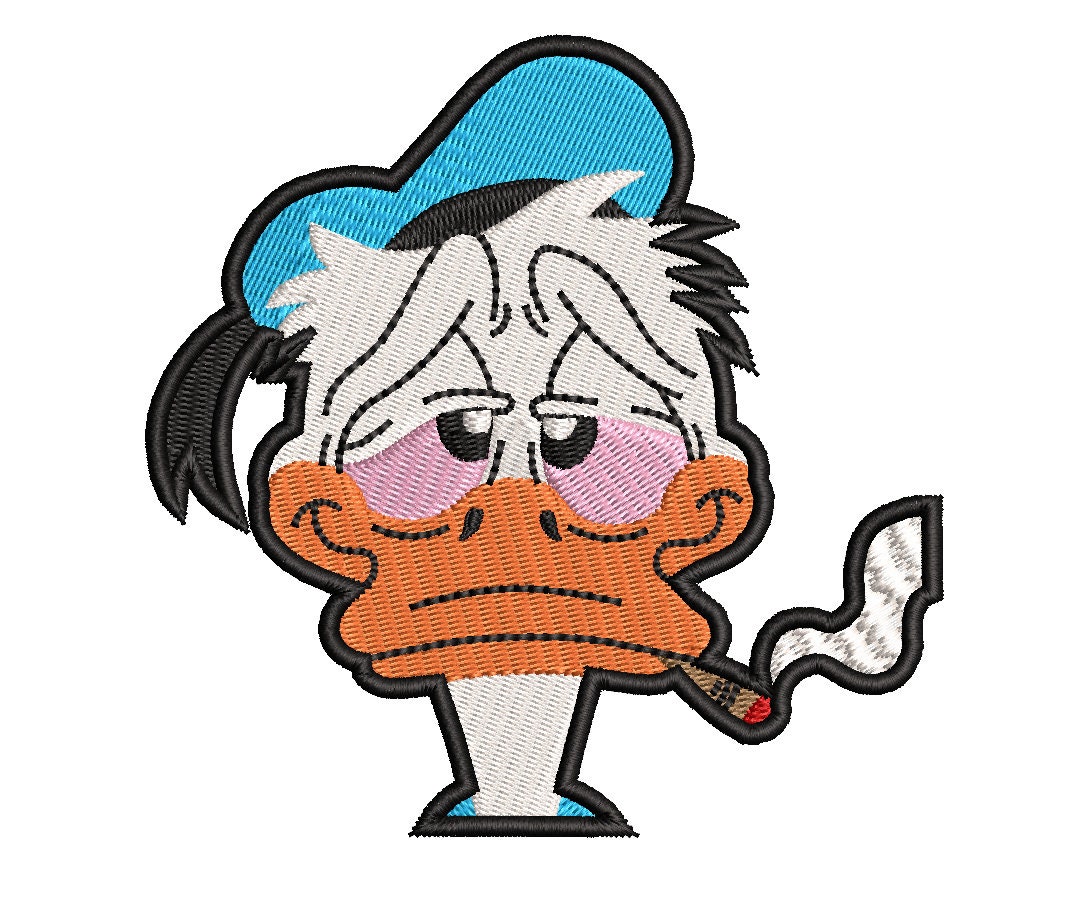 Donald Duck Smoking Weed