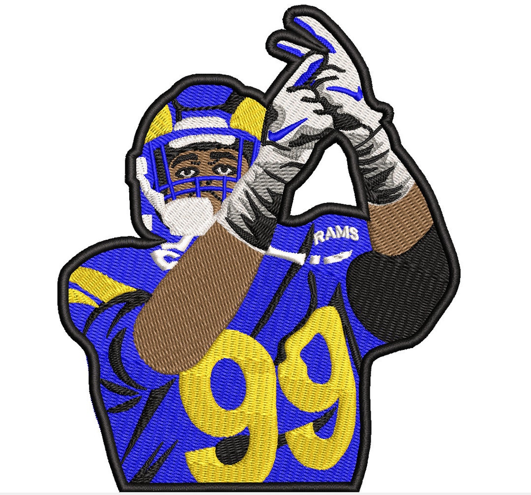 Los Angeles Aaron Donald Ring Me Patch - Etsy