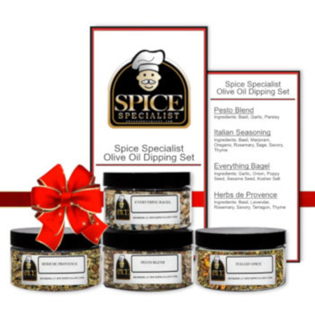 Bread Dipping Seasoning Gift Set - Etsy