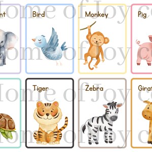 PRINTABLE Animals in the Ark | Matching Cards | Sunday School Game ...