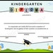 Kindergarten Graduation Certificate, Diploma Certificate, Digital ...