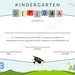 Kindergarten Graduation Certificate, Diploma Certificate, Digital ...