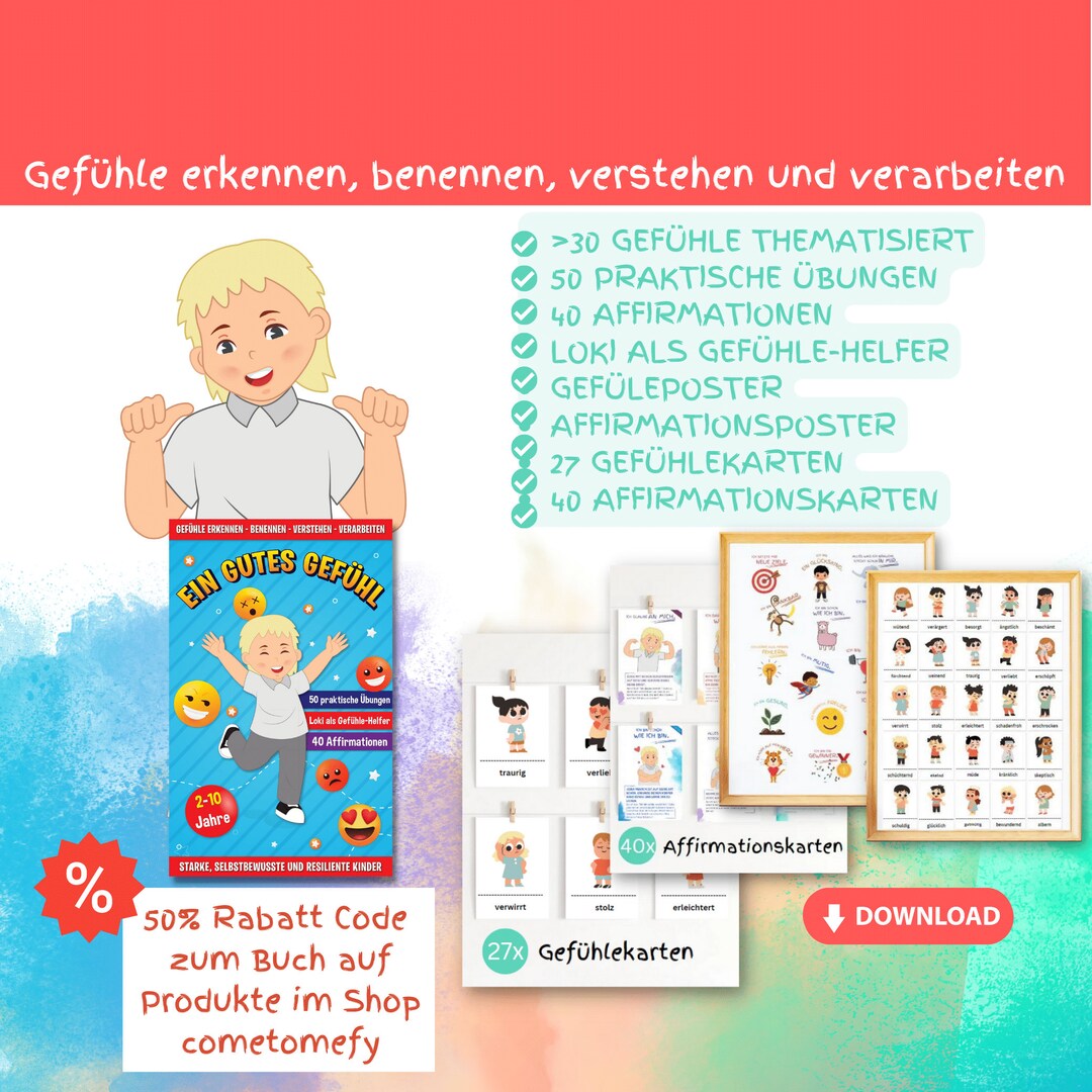 Children's Book: A Good Feeling Recognize, Name, Understand, Process ...