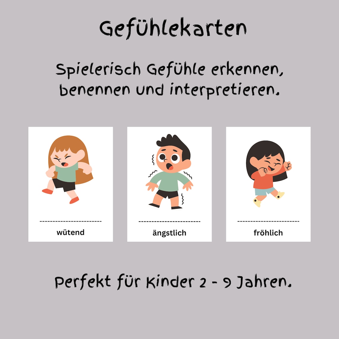 Set of 27 Feelings Cards for Children I Emotions I How Do I Feel Today ...